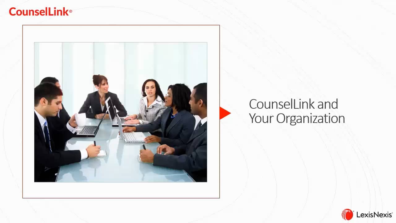 CounselLink and Your Organization (CL-CU-G) on Vimeo