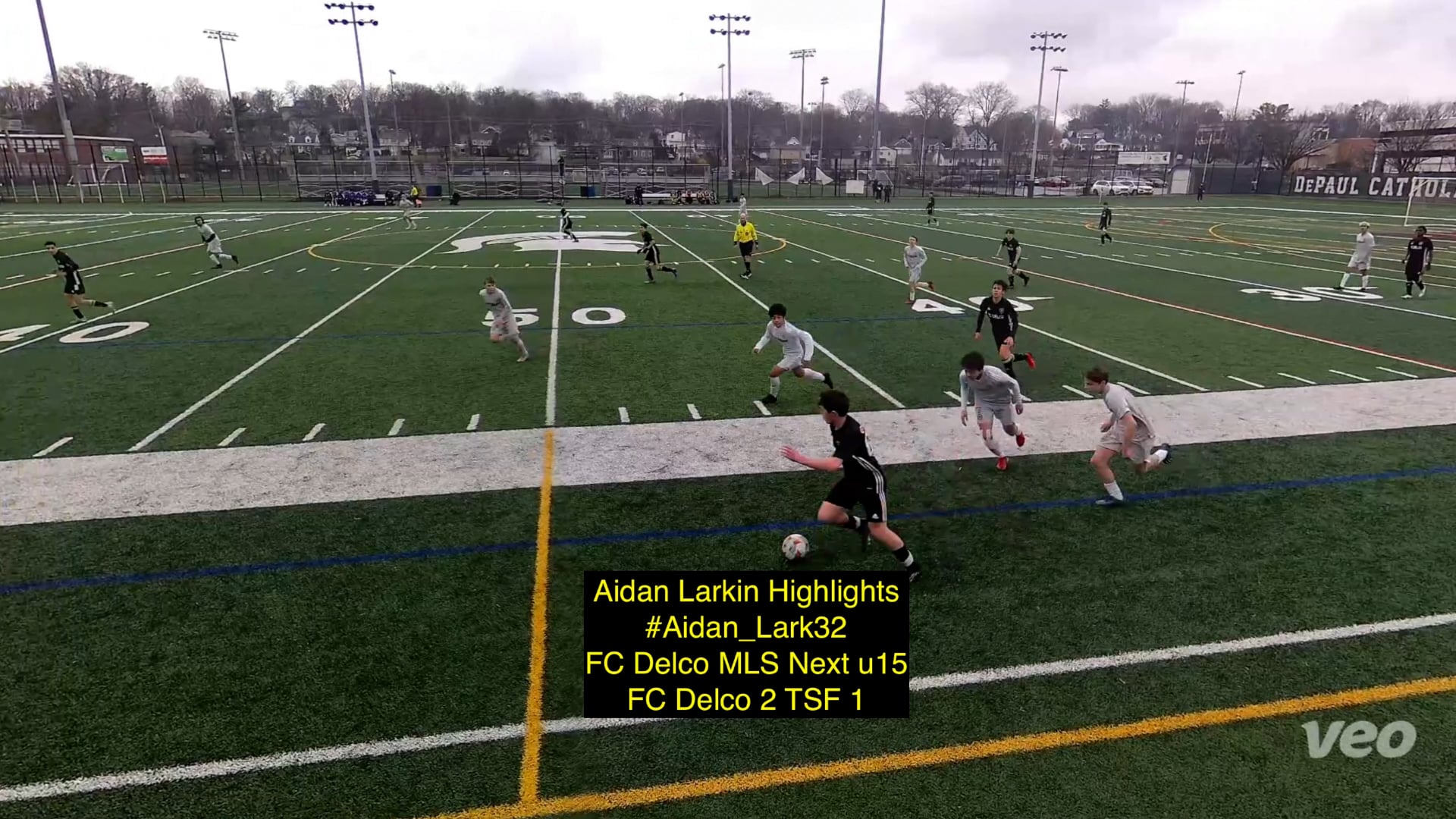 Aidan Larkin's FC Delco MLS Next u15 vs TSF on Vimeo