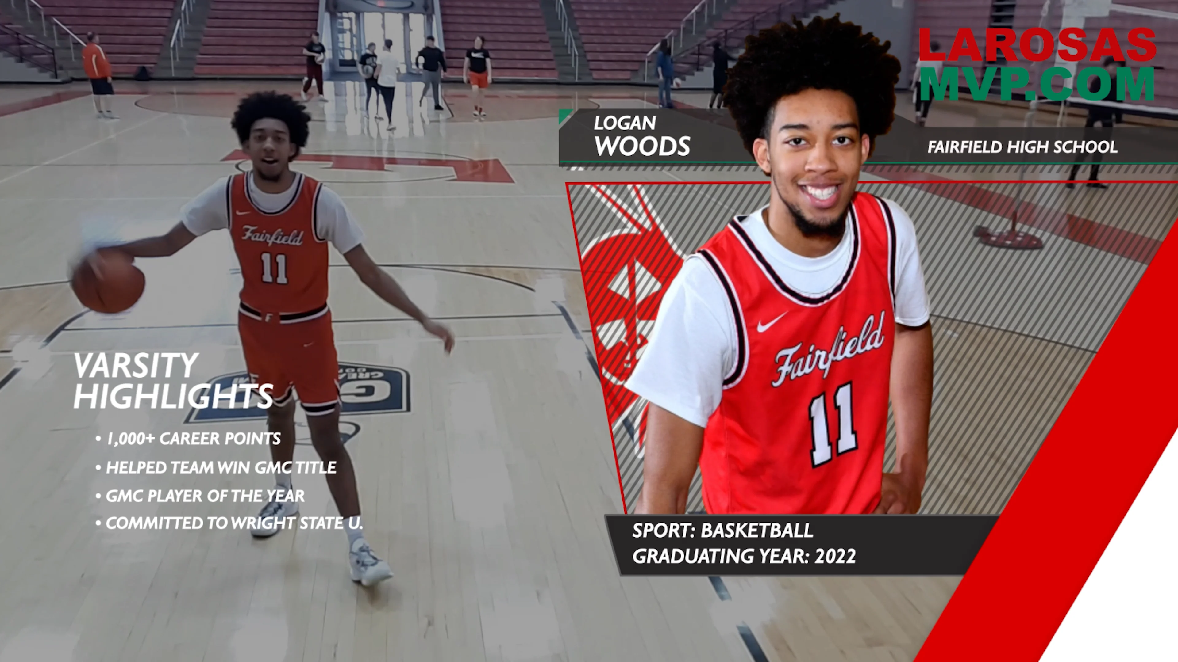Logan Woods - LaRosa's MVP Athlete of the Week on Vimeo