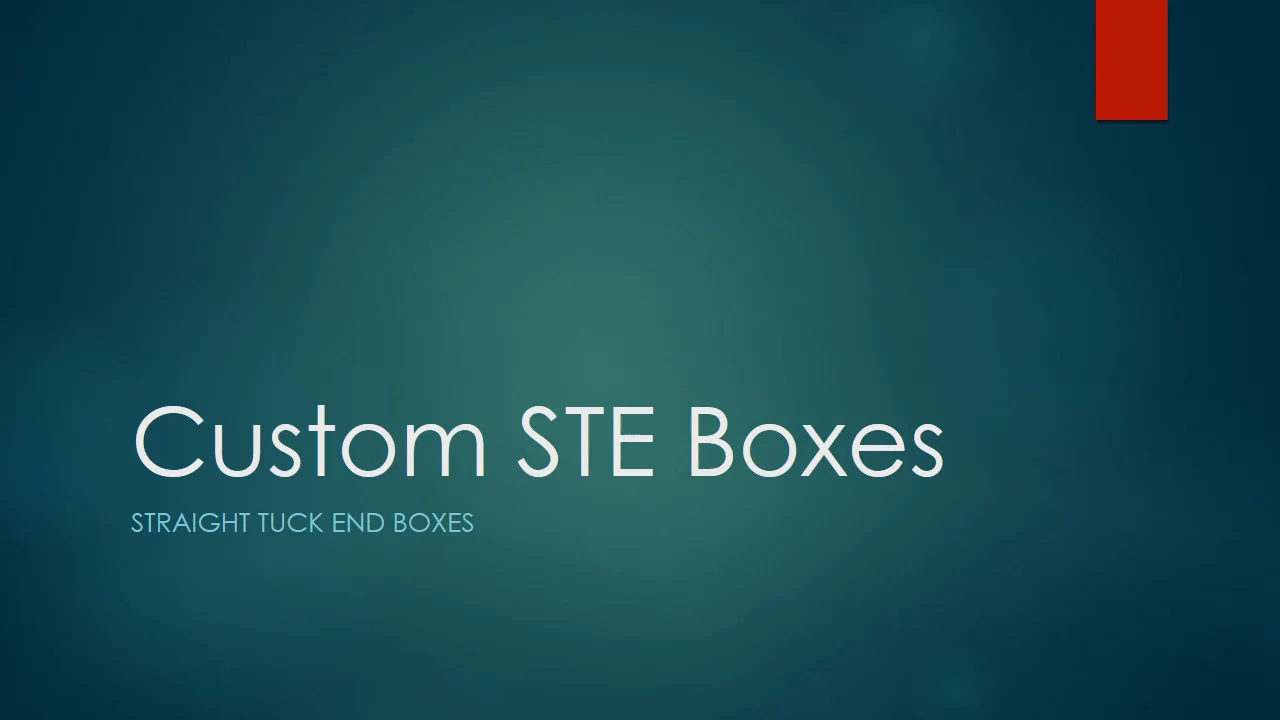 Custom STE Boxes.mp4 on Vimeo