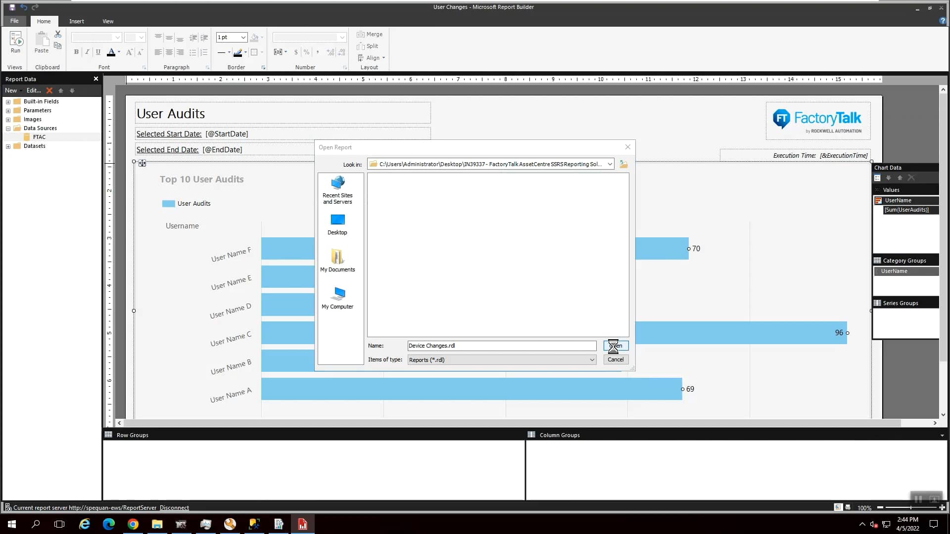 How to setup FT AssetCentre SSRS Reporting Solution on Vimeo