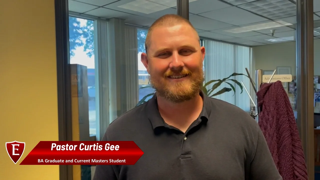 EPIC Graduate and Current Masters Student Pastor Curtis Gee