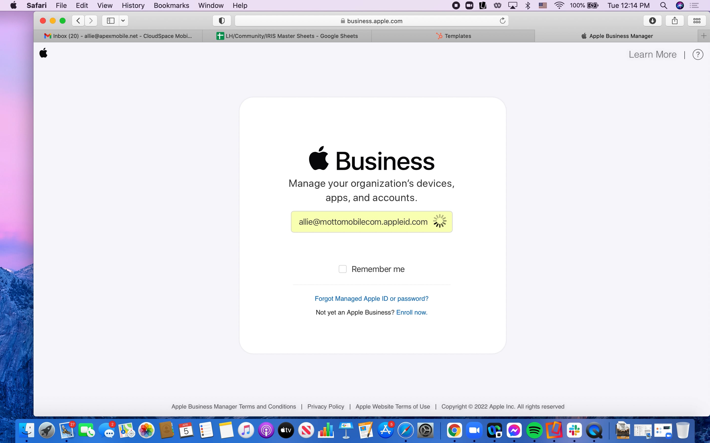 Apple Business Manager Codes.mov on Vimeo
