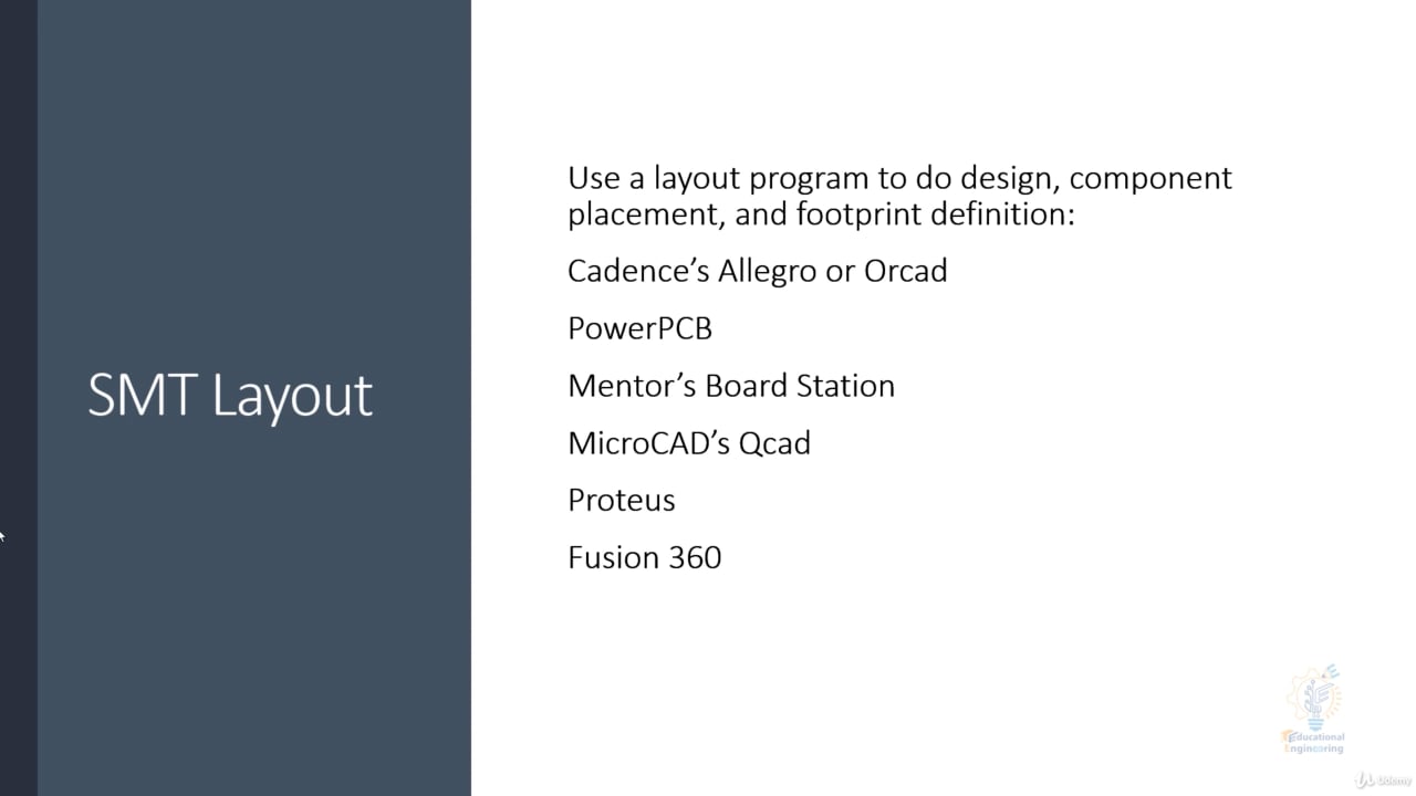 8 SMT Layout and Footprint on Vimeo