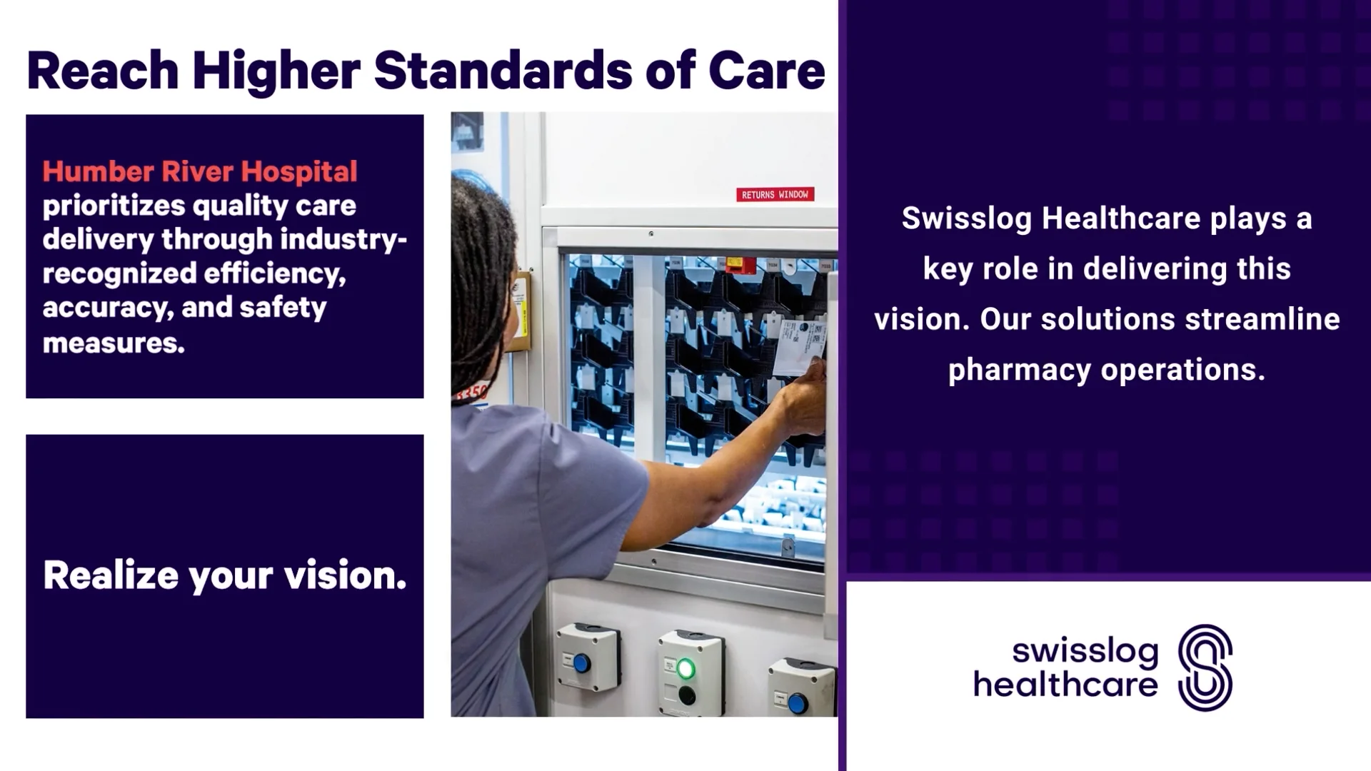 Swisslog Healthcare | Reach Higher Standards of Care | Pharmacy ...