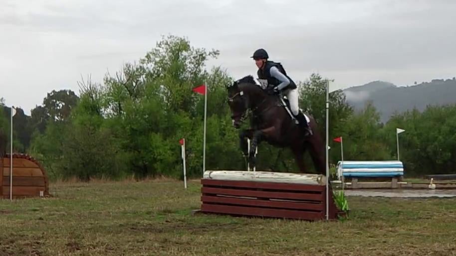 Kate Pridmore riding Famechon 158 EvA80 Mansfield EA Horse Trials 2022 ...