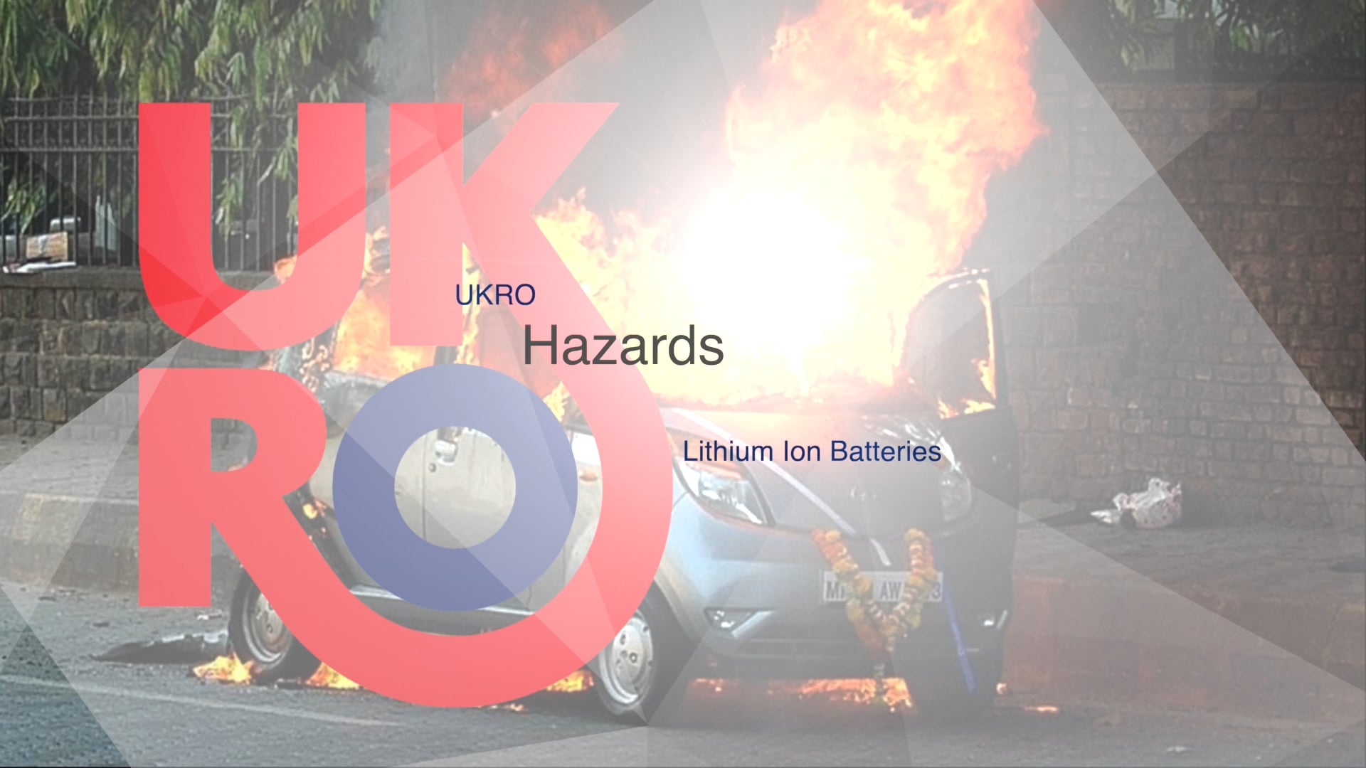 UKRO Lithium Ion Batteries - UKRO - Lithium Ion Batteries - Hazards on ...