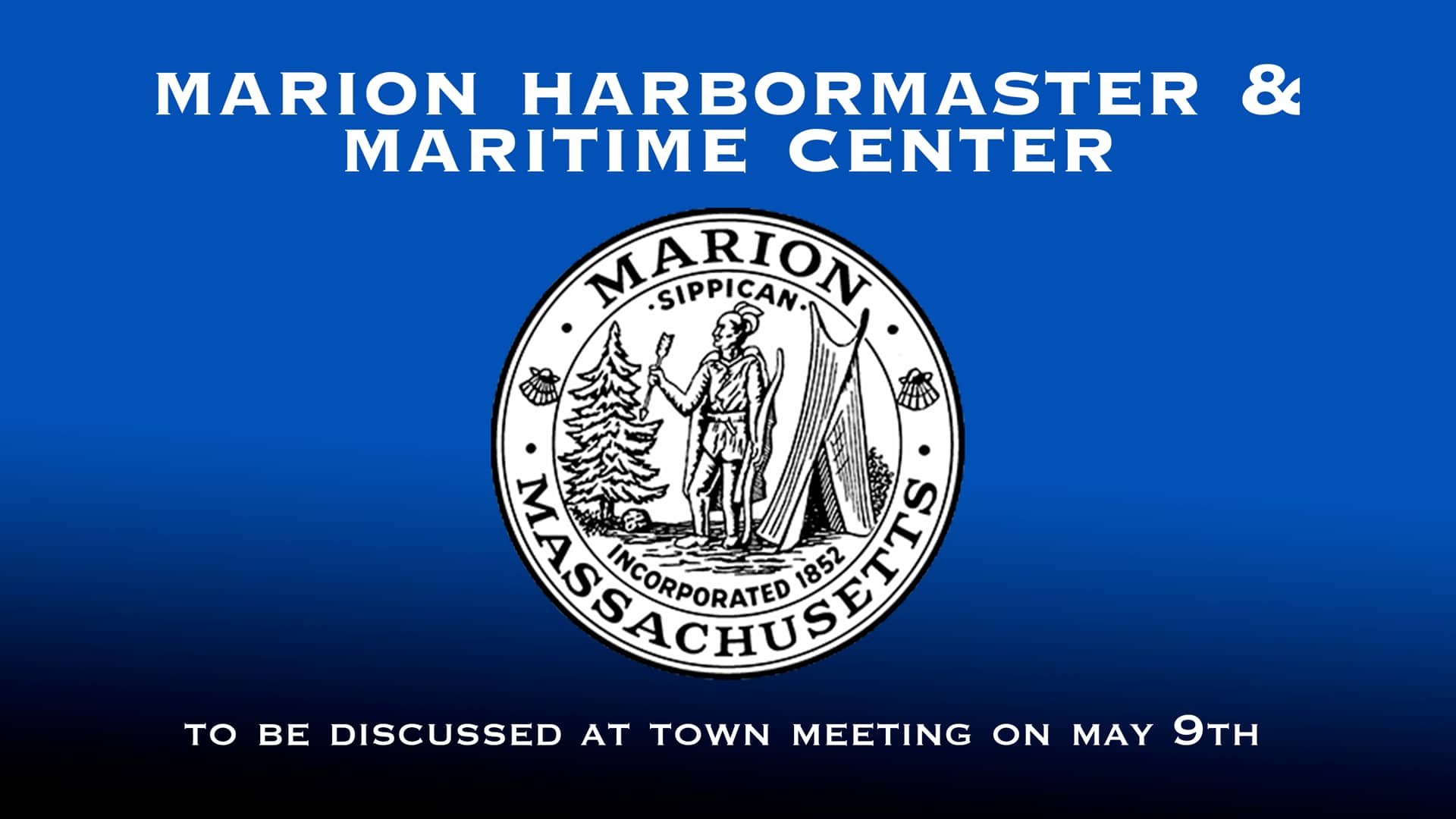 Marion Harbormaster & Maritime Center on Vimeo