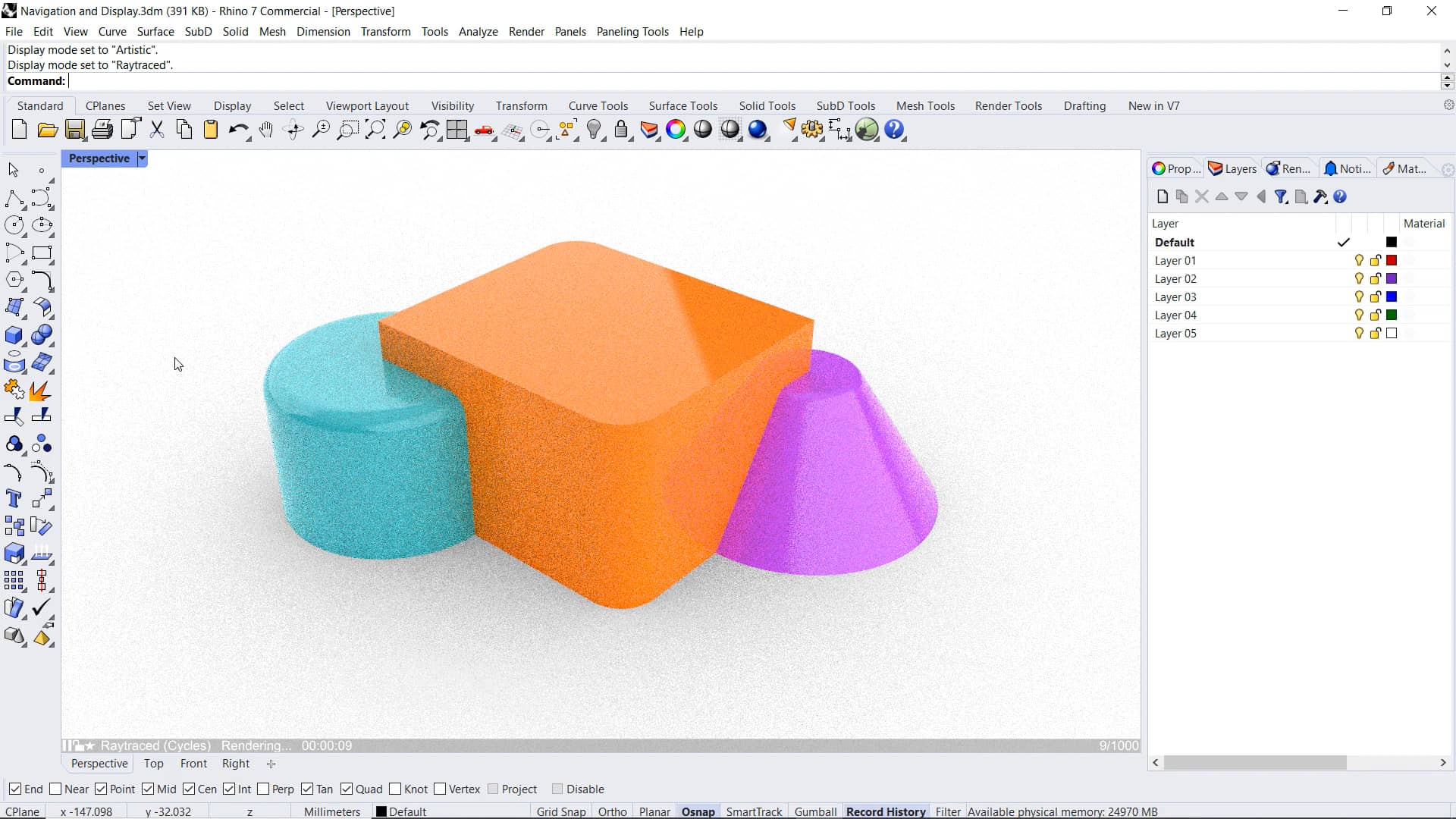Navigation and Display | Rhino for Windows on Vimeo