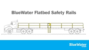 New Flatbed Trailer Safety Rails Provide Much-Needed Fall Protection