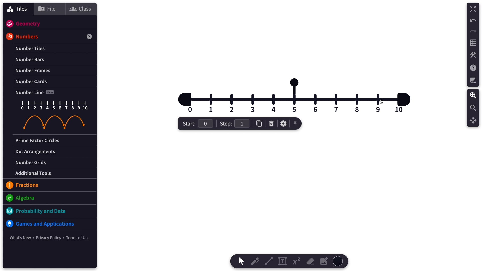 Number Lines on Vimeo