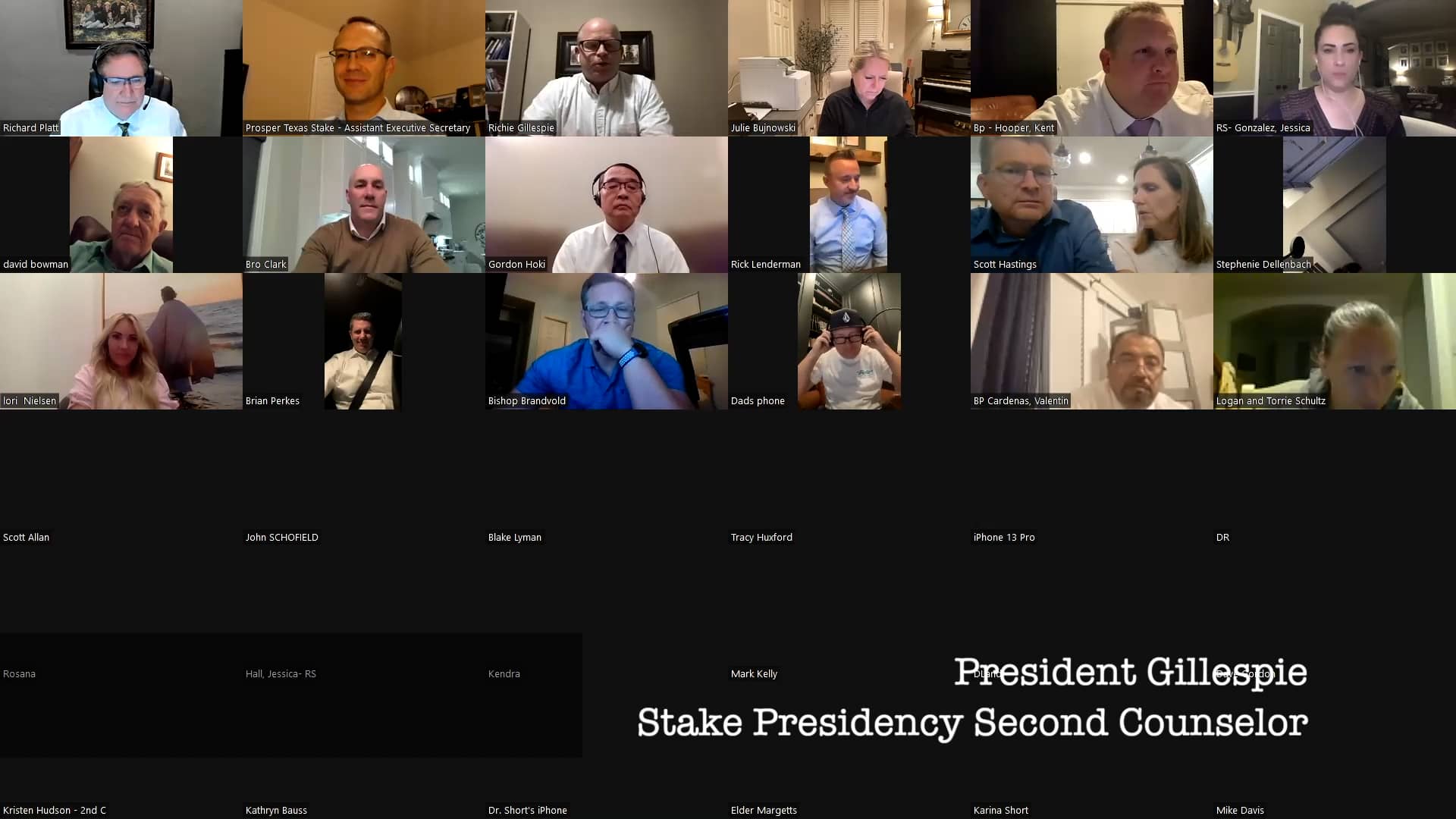 April 2022 Stake Leadership Committee and Stake Conference Invitation ...