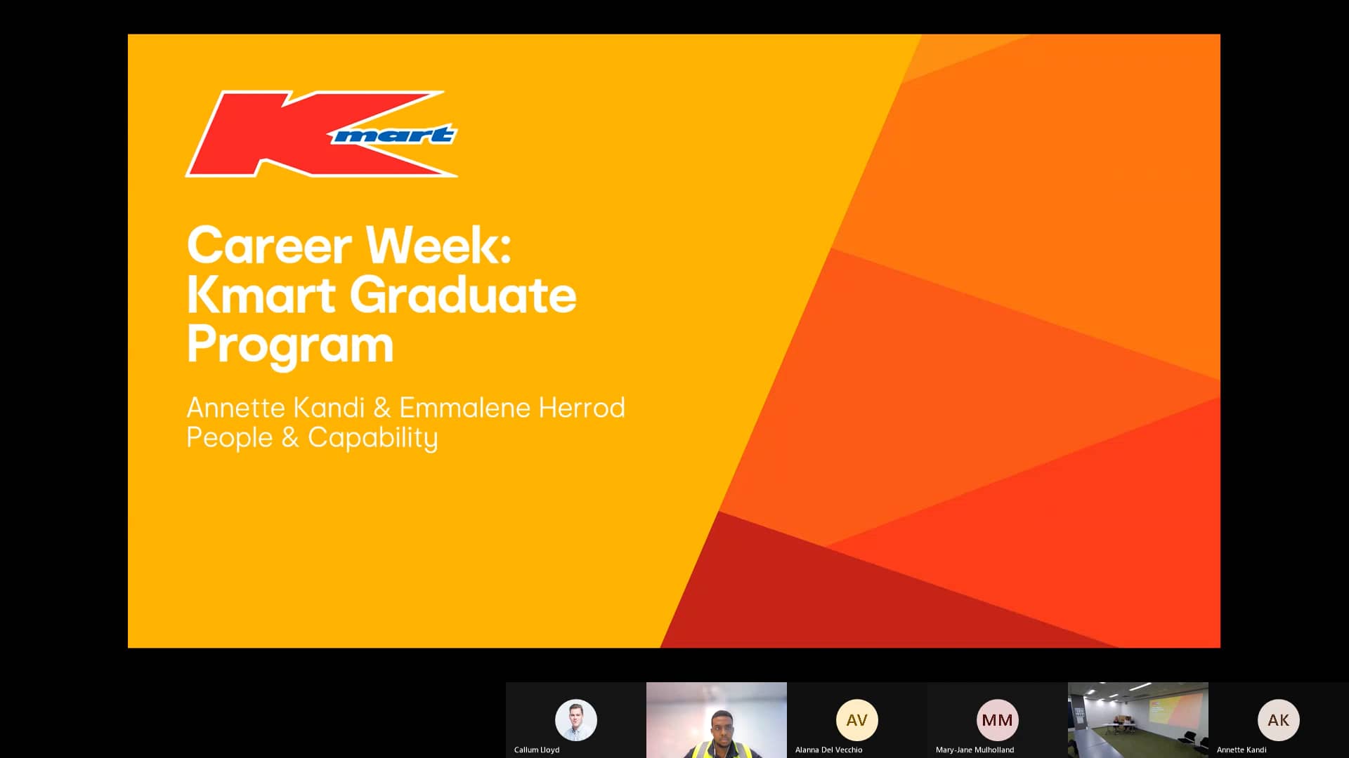 Career Week - Kmart Graduate Program on Vimeo