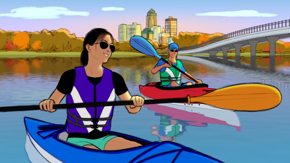 2d and 3d Motion design with human characters - Calabash Animation | 2D ...