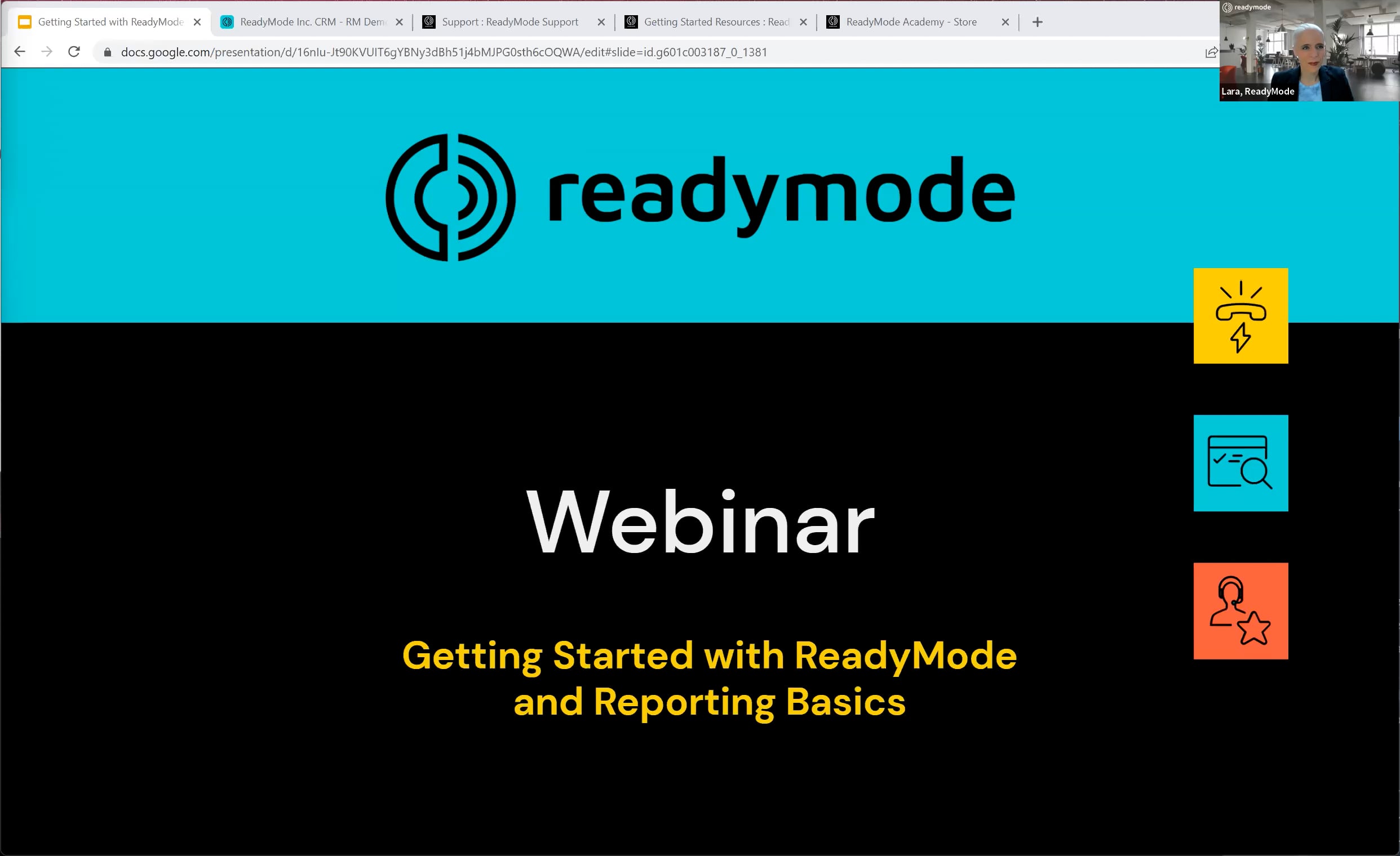 Getting Started with ReadyMode and Reporting Basics on Vimeo