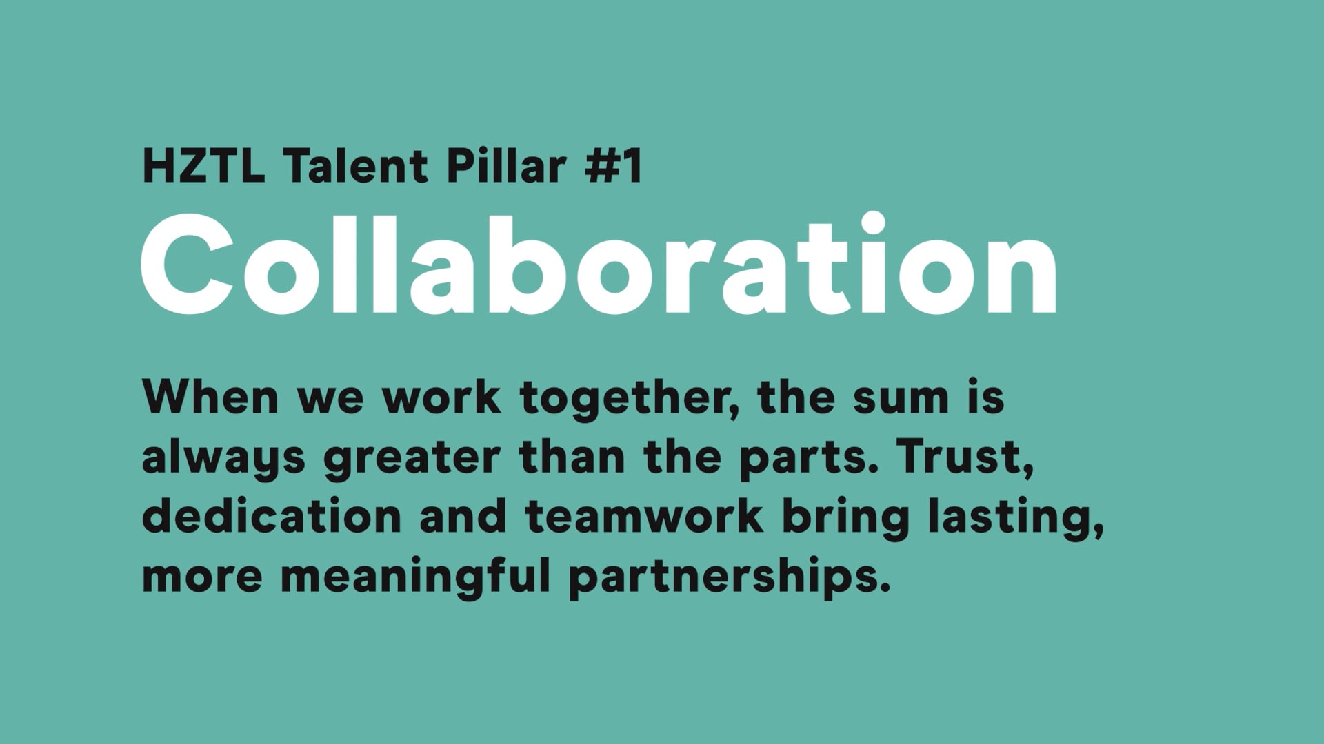 Horizontal Talent - Collaboration on Vimeo