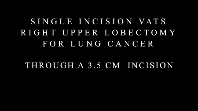 Vats Lung Cancer