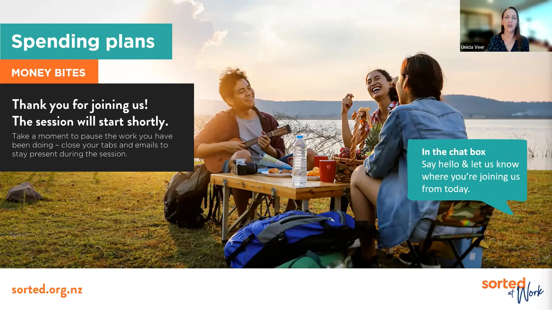 Money Bites Webinar - Spending