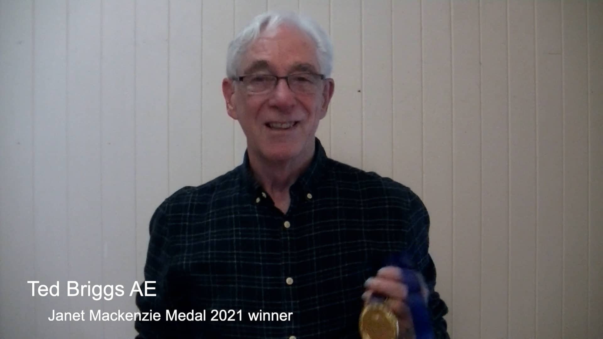 Ted Briggs accepting the 2021 JMM Award on Vimeo