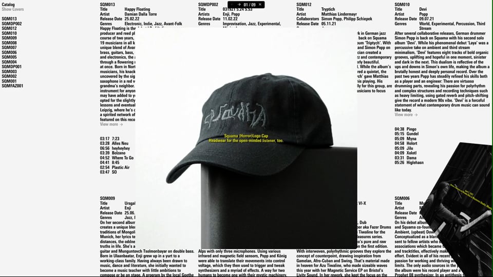 Squama Recordings | HOVERSTAT.ES