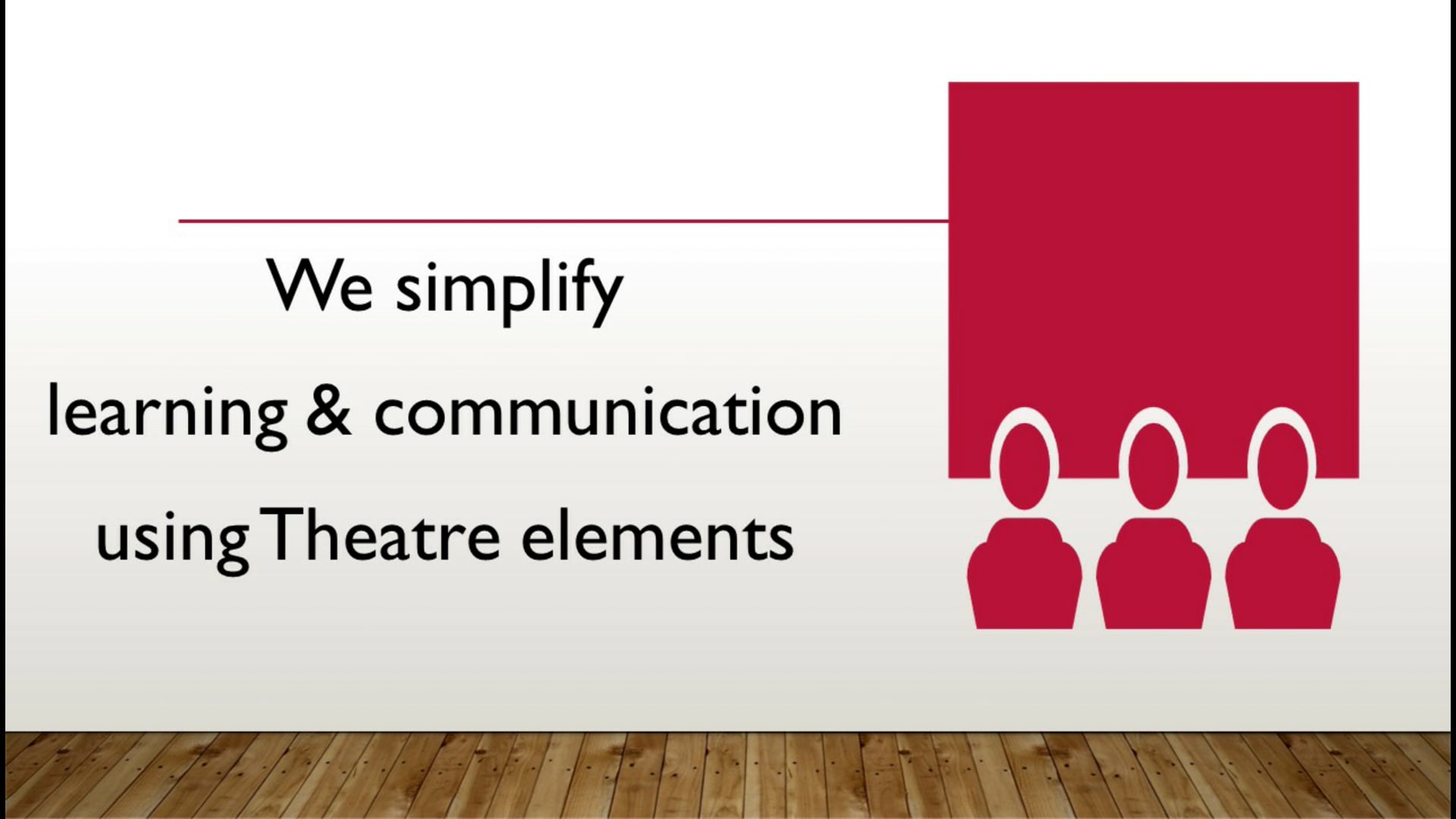 Engage with Theatre Based Training for Professionals