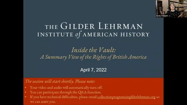 A Summary View Of The Rights Of British America