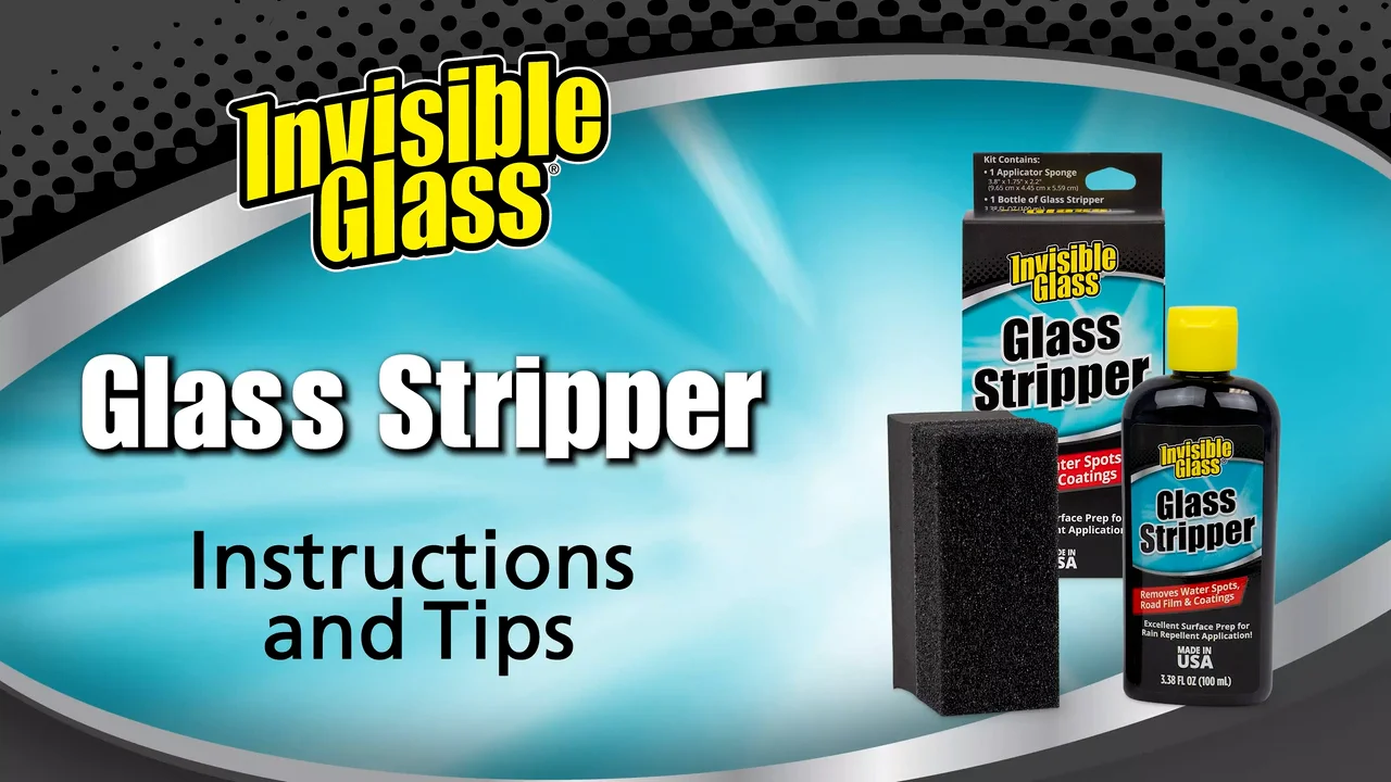 Invisible Glass Glass Stripper: Instructions and Tips