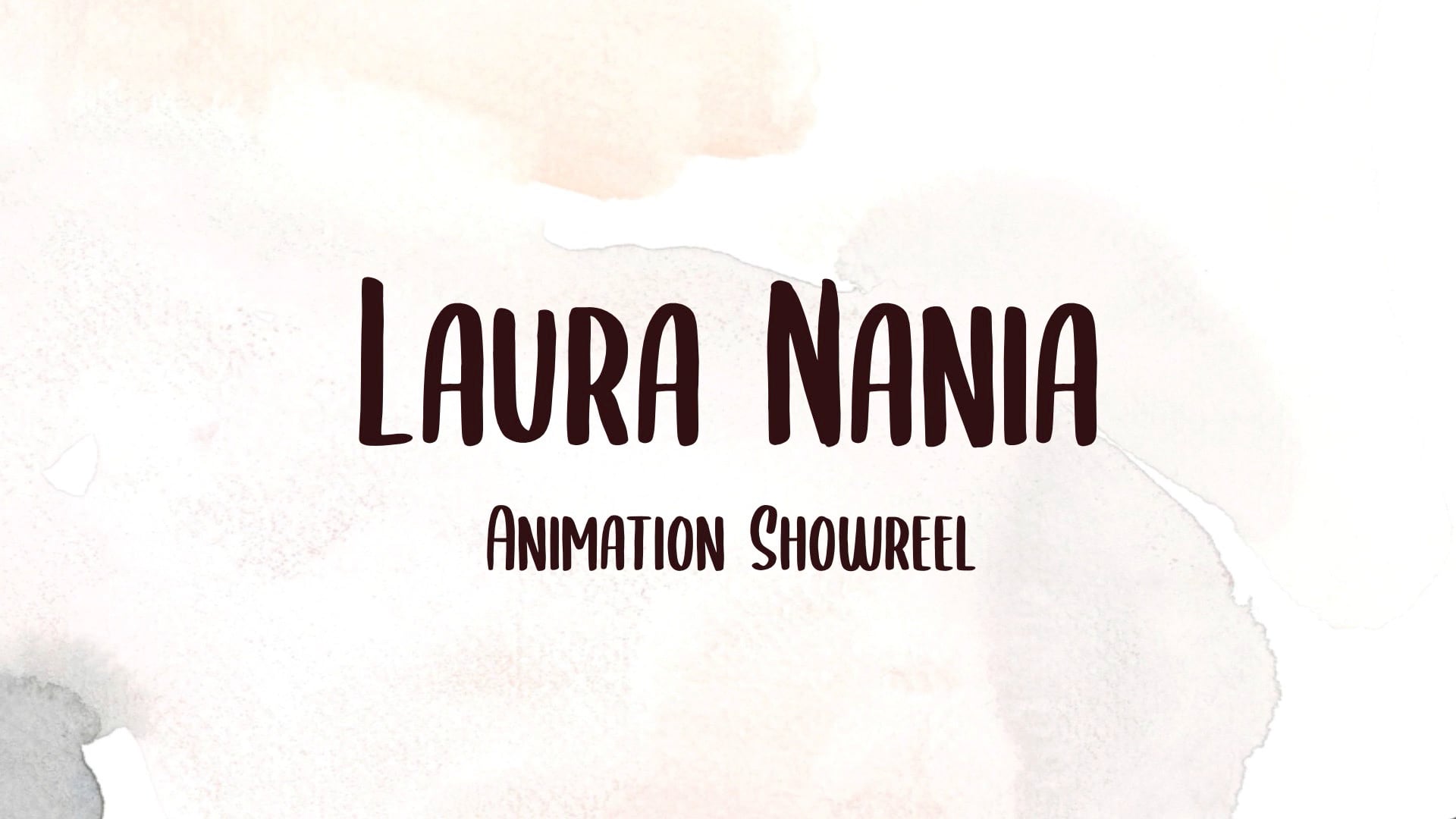 Laura Nania Showreel 2022 on Vimeo