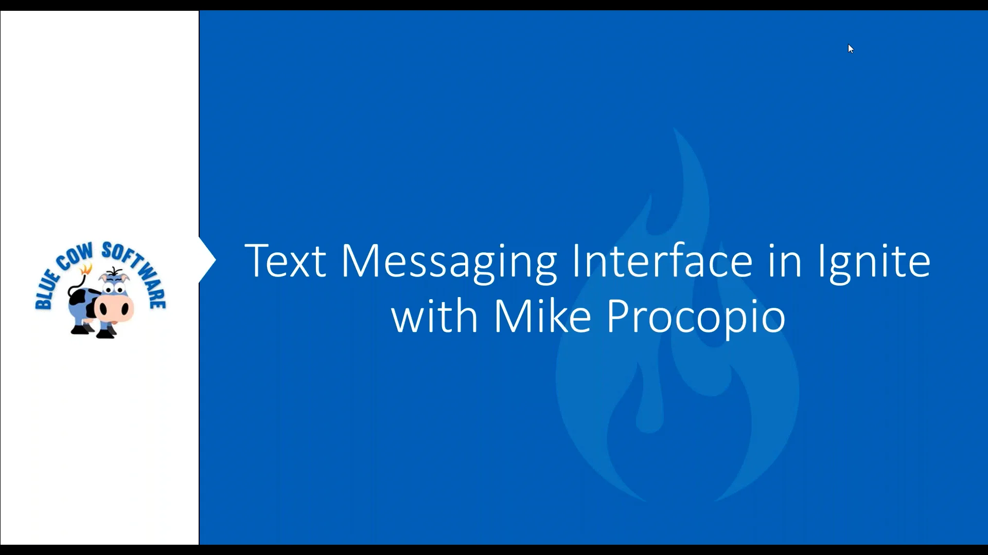 Text Messaging in the Blue Cow Software Ecosystem.mp4