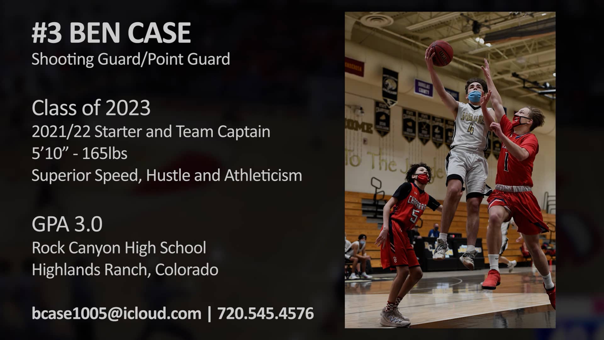 Ben Basketball highlight video 1 on Vimeo