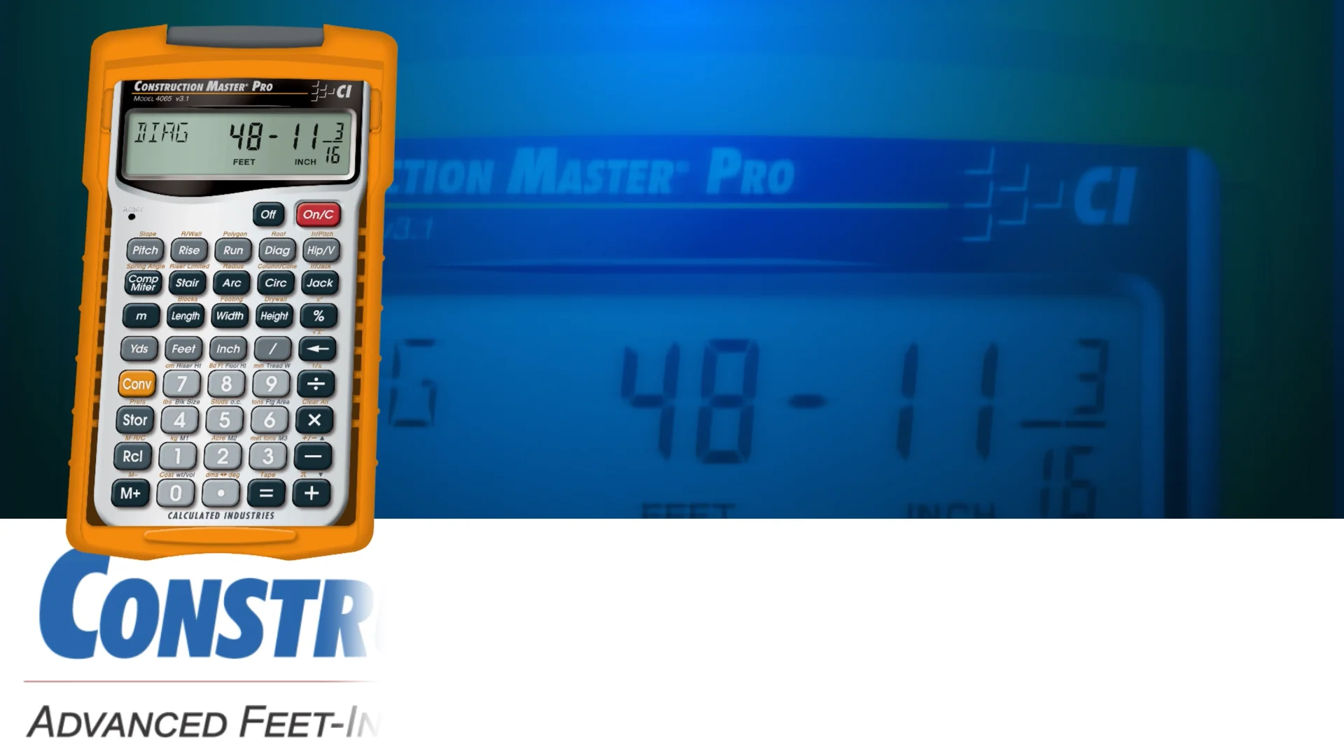 Calculated Industries 4065 Construction Master Pro-Calculated Version ...