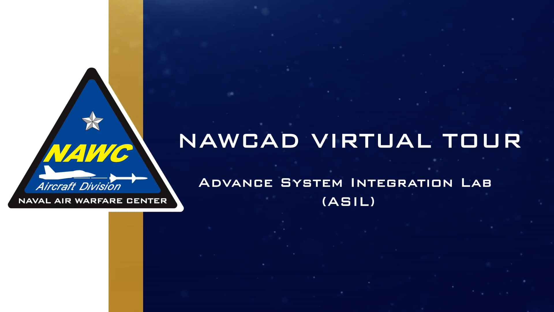 NAWCAD Virtual Tour- Advanced System Integration Laboratory (ASIL) on Vimeo