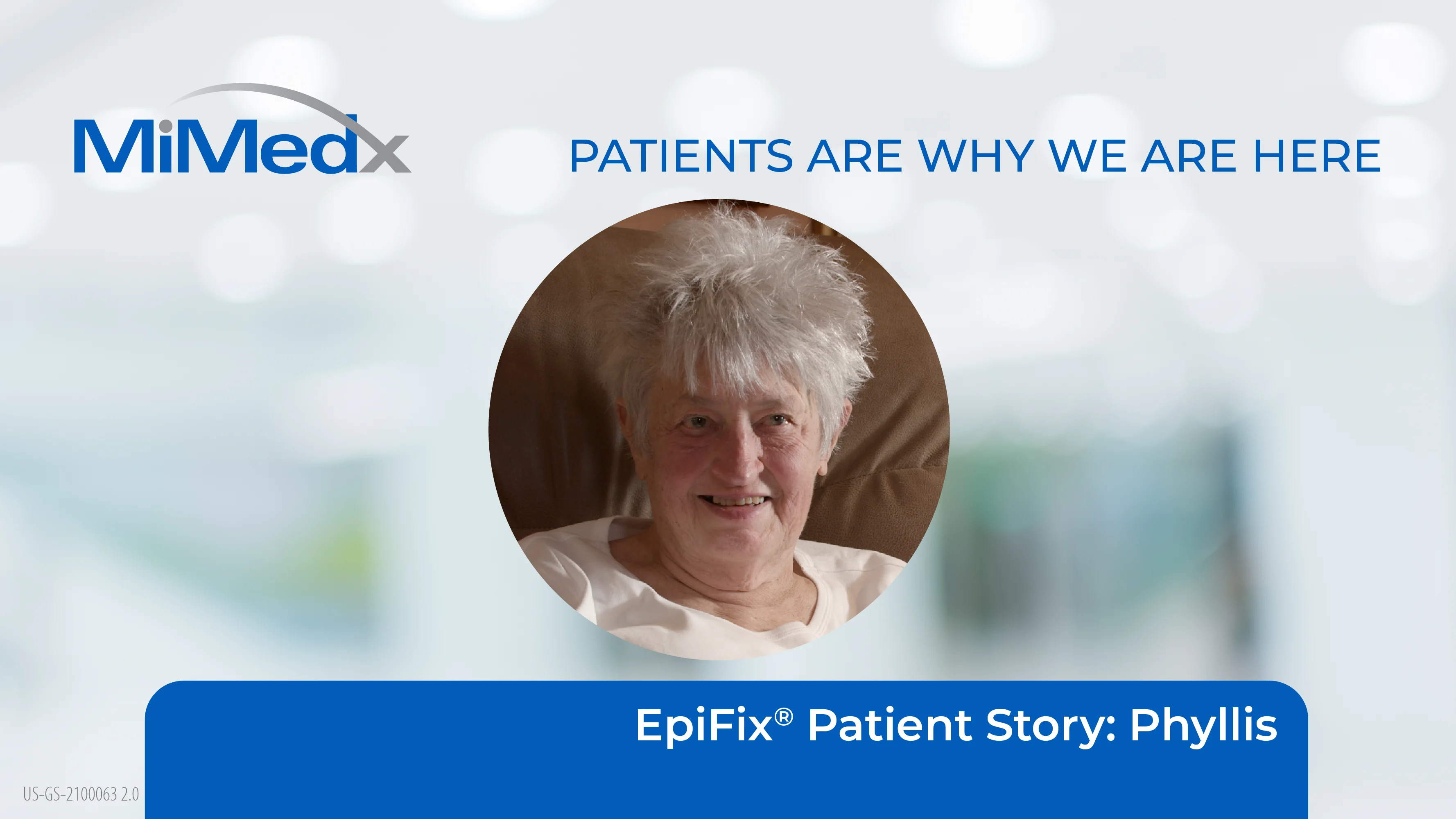 EPIFIX Patient Story: Phyllis on Vimeo
