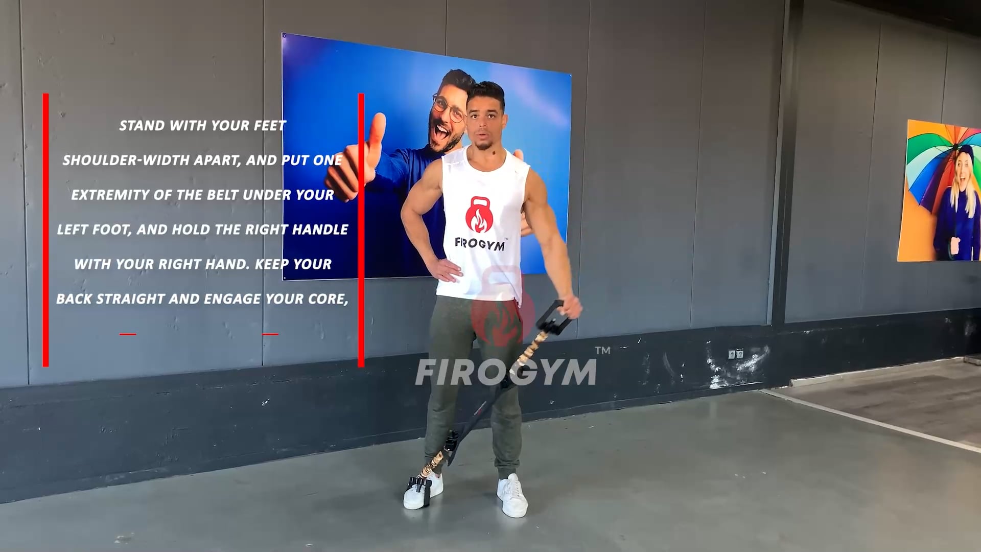 SHOULDERS WORKOUT (SINGLE ARM LATERAL RAISES) - BELT ONLY on Vimeo