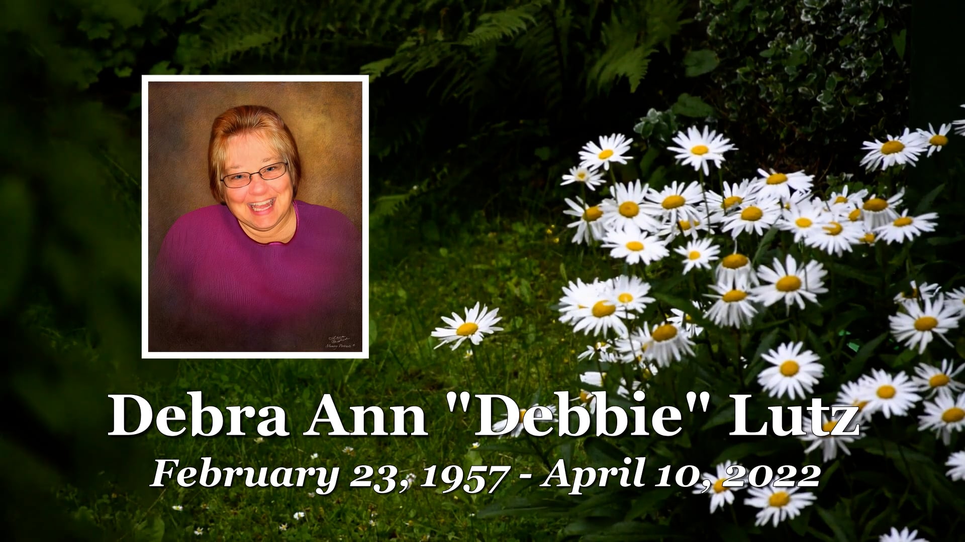 Debra Ann "Debbie" Lutz - Morgan & Nay Debra Lutz on Vimeo
