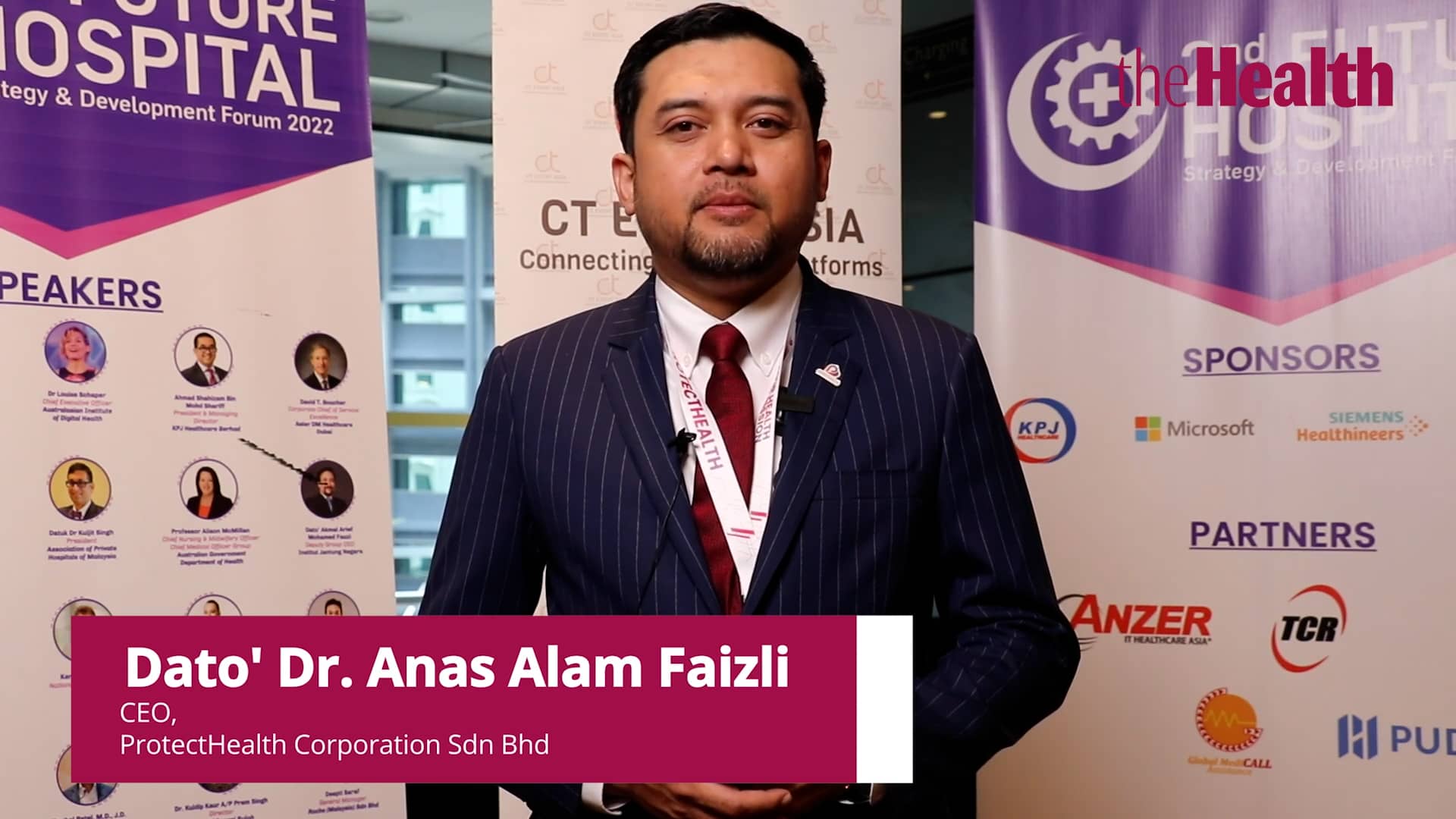 Dato' Dr. Anas Alam Faizli, CEO of ProtectHealth Corporation Sdn Bhd on Vimeo