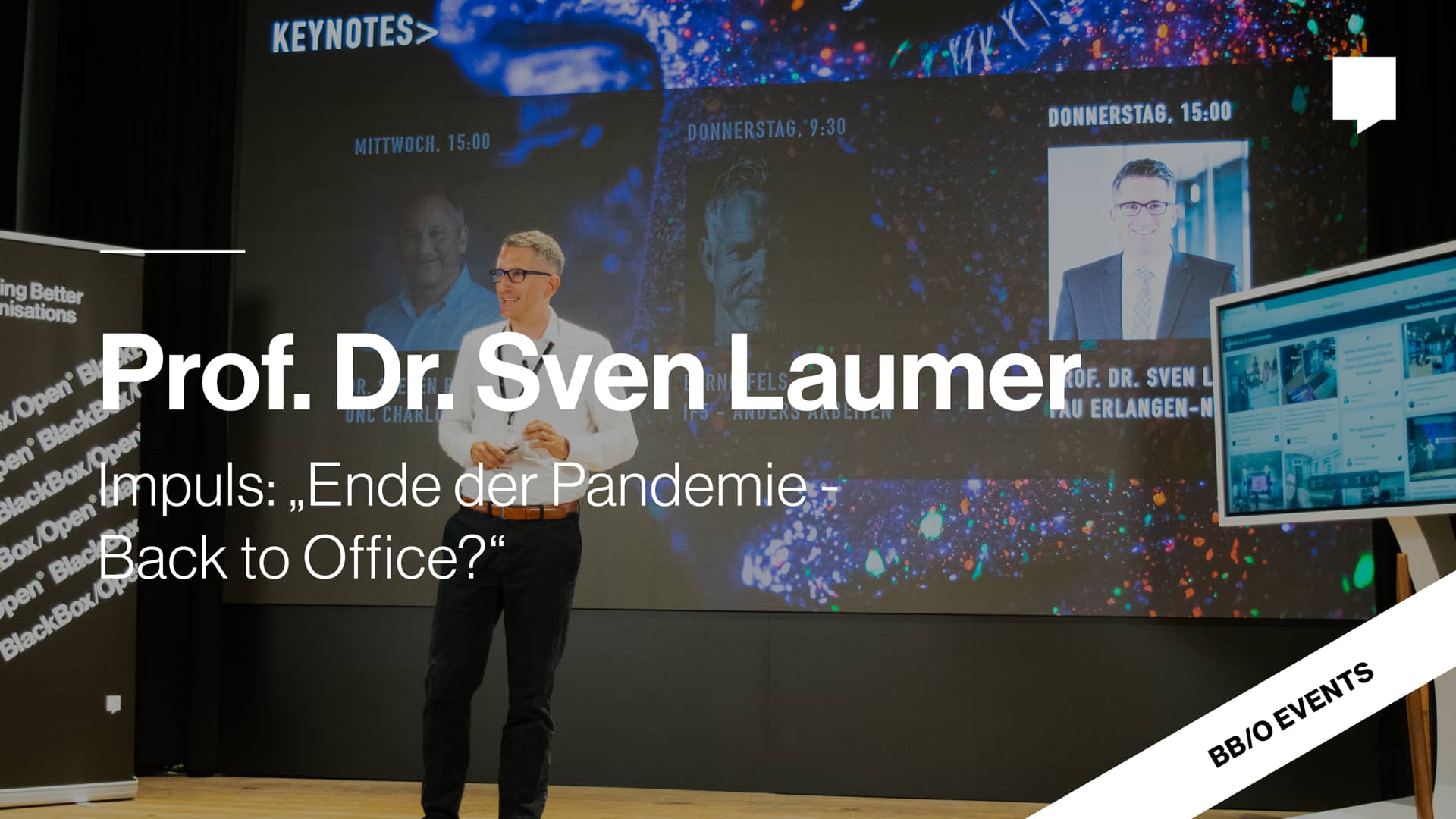 "Ende der Pandemie - Back to Office?" - Impuls von Prof. Dr. Sven ...