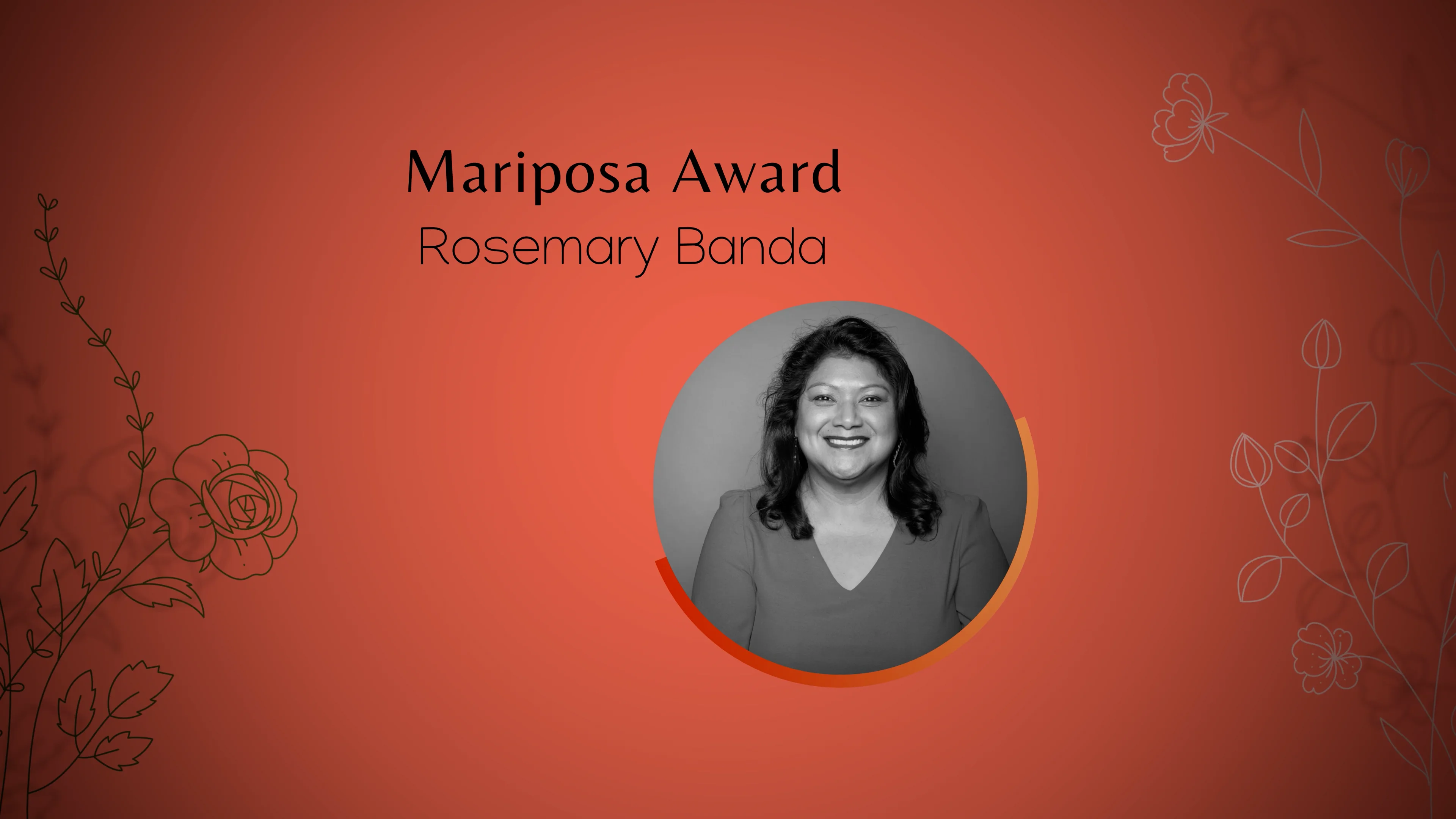 Con Mi Madre: Corazón Awards 2022 - Rosemary Barba - Mariposa Award ...