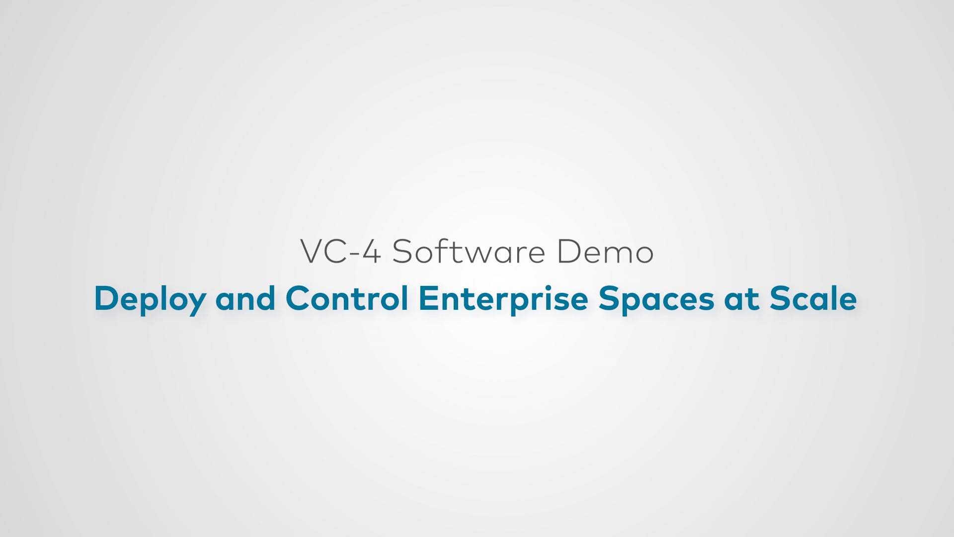 Crestron VC-4 Software Demo: Deploy and Control Enterprise Spaces at ...