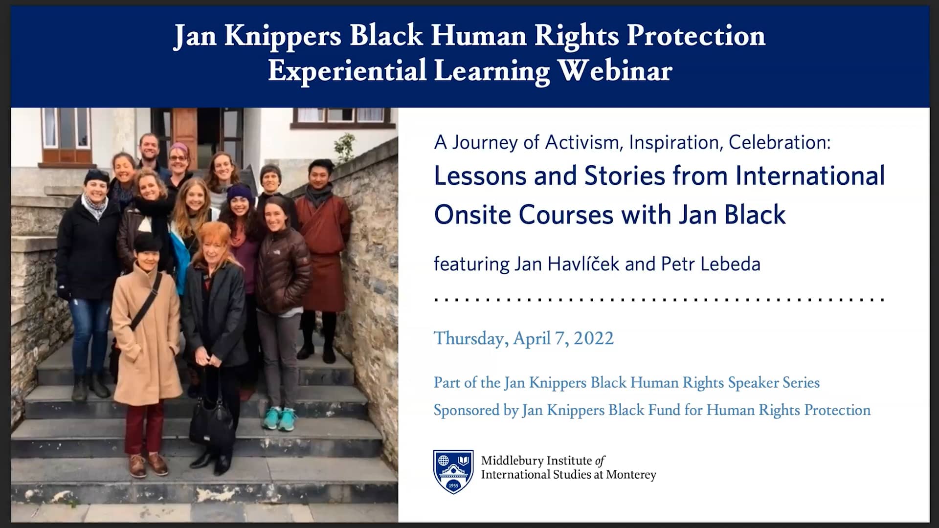 Jan Knippers Black Human Rights Protection Experiential Learning ...
