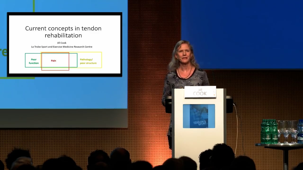 Jill Cook - Current concepts in tendinopathy rehabilitation on Vimeo