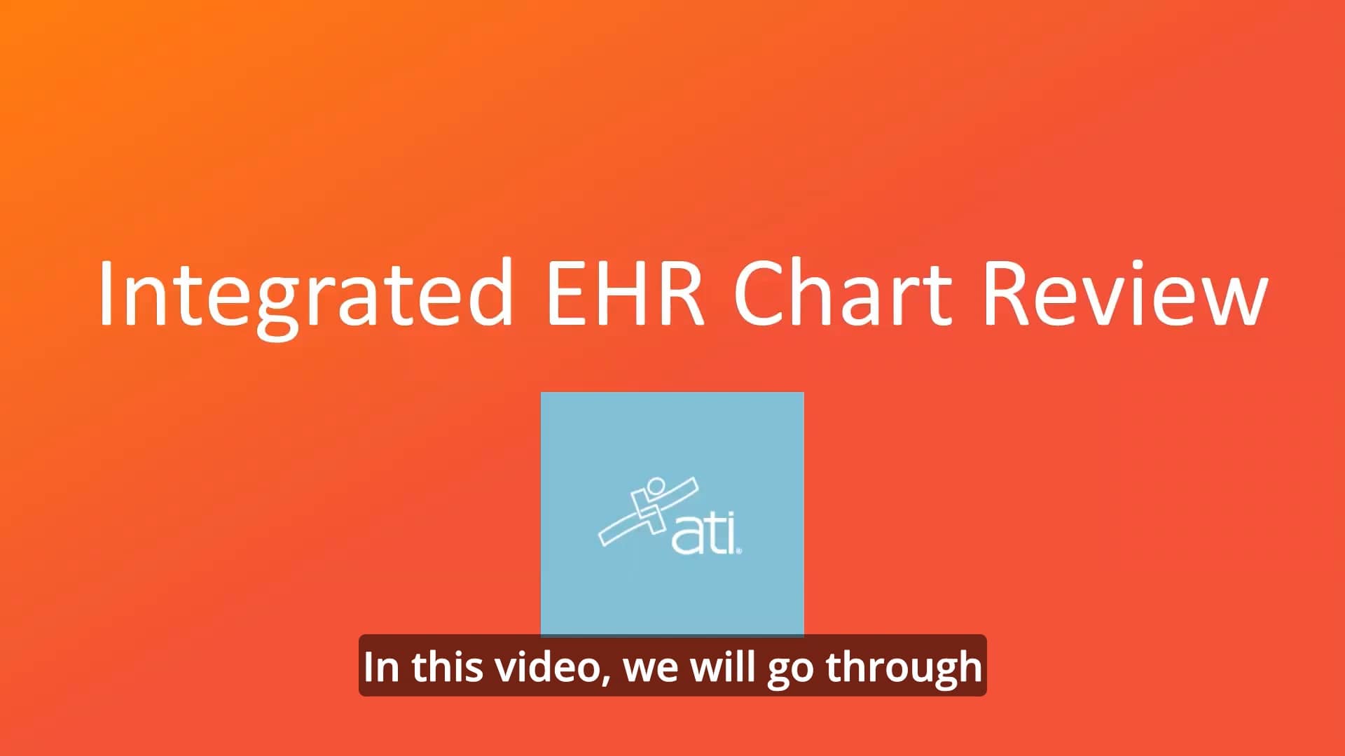 Integrated EHR Tutor Chart Review on Vimeo