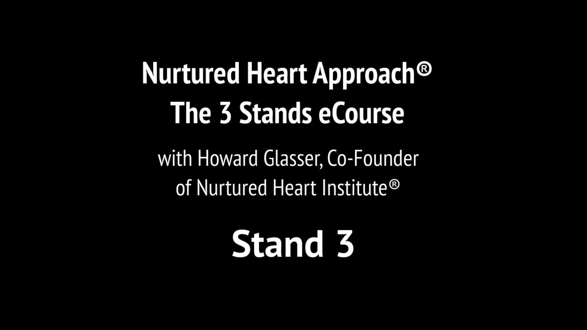 Nurtured Heart Institute | Nurtured Heart Approach training