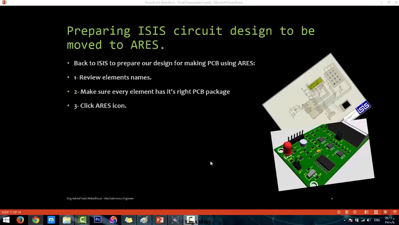 13 Preparing ISIS Circuit Design to be moved to ARES on Vimeo