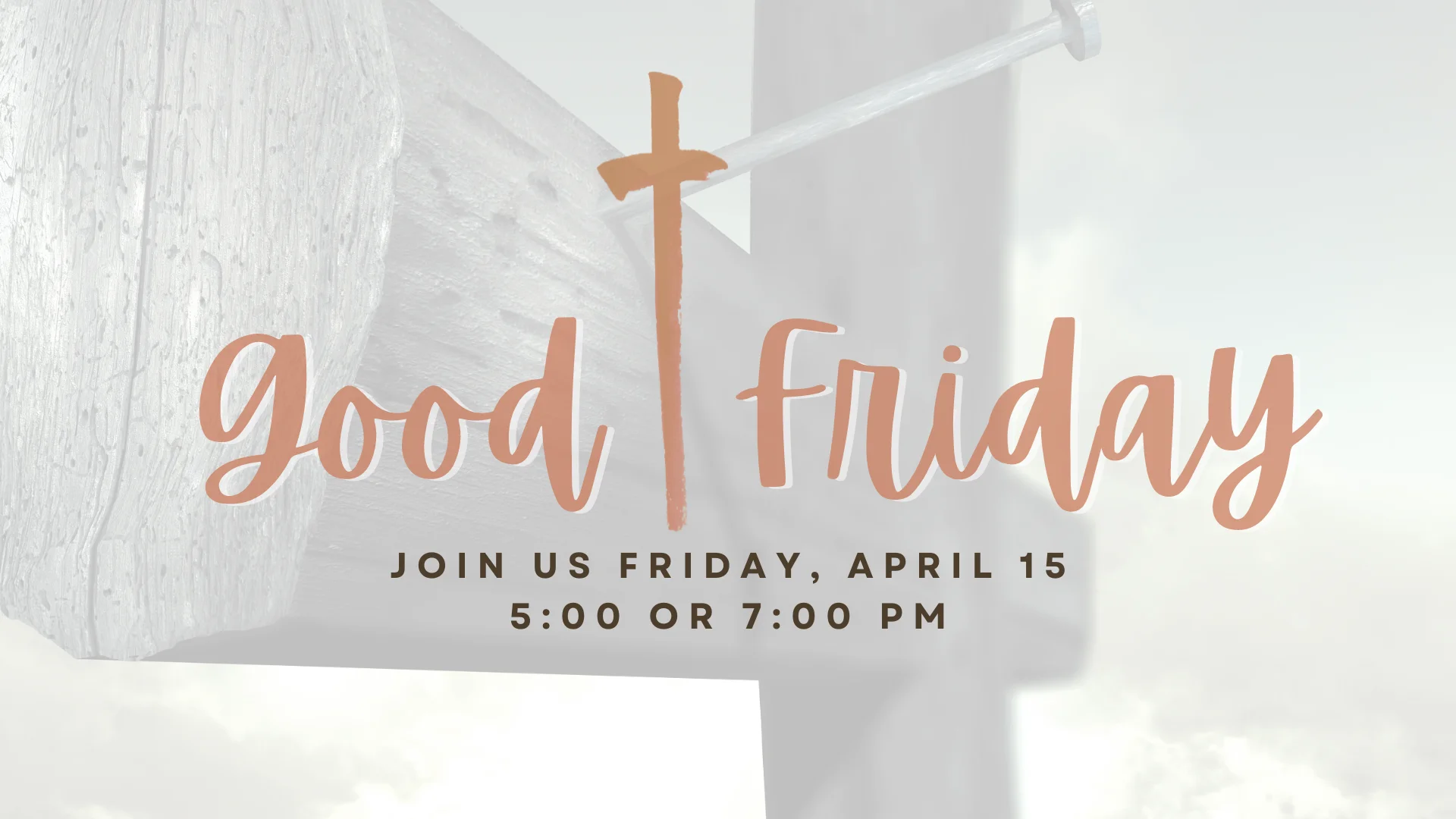 Good Friday @ Woodlands 5:00pm on Vimeo