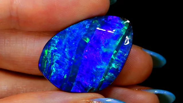 Blue Lightning Opal