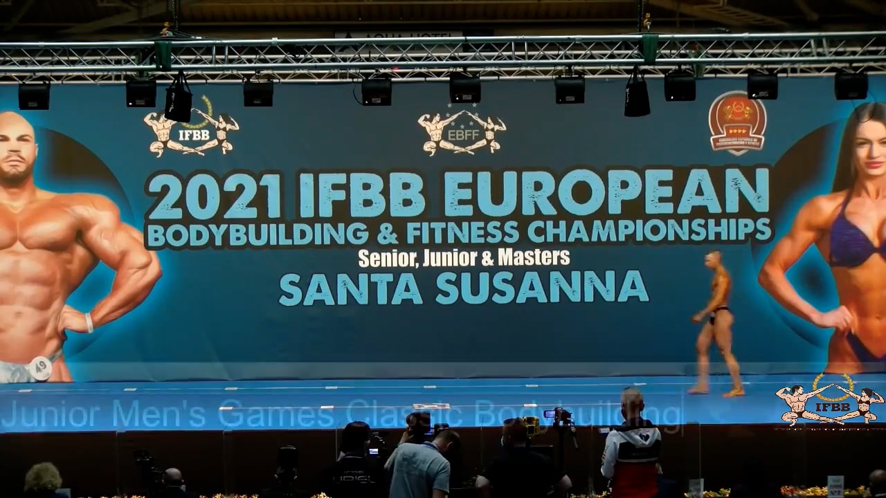 IFBB-EUROPEAN-CHAMPIONSHIPS-2021-Junior Men's Games Classic ...