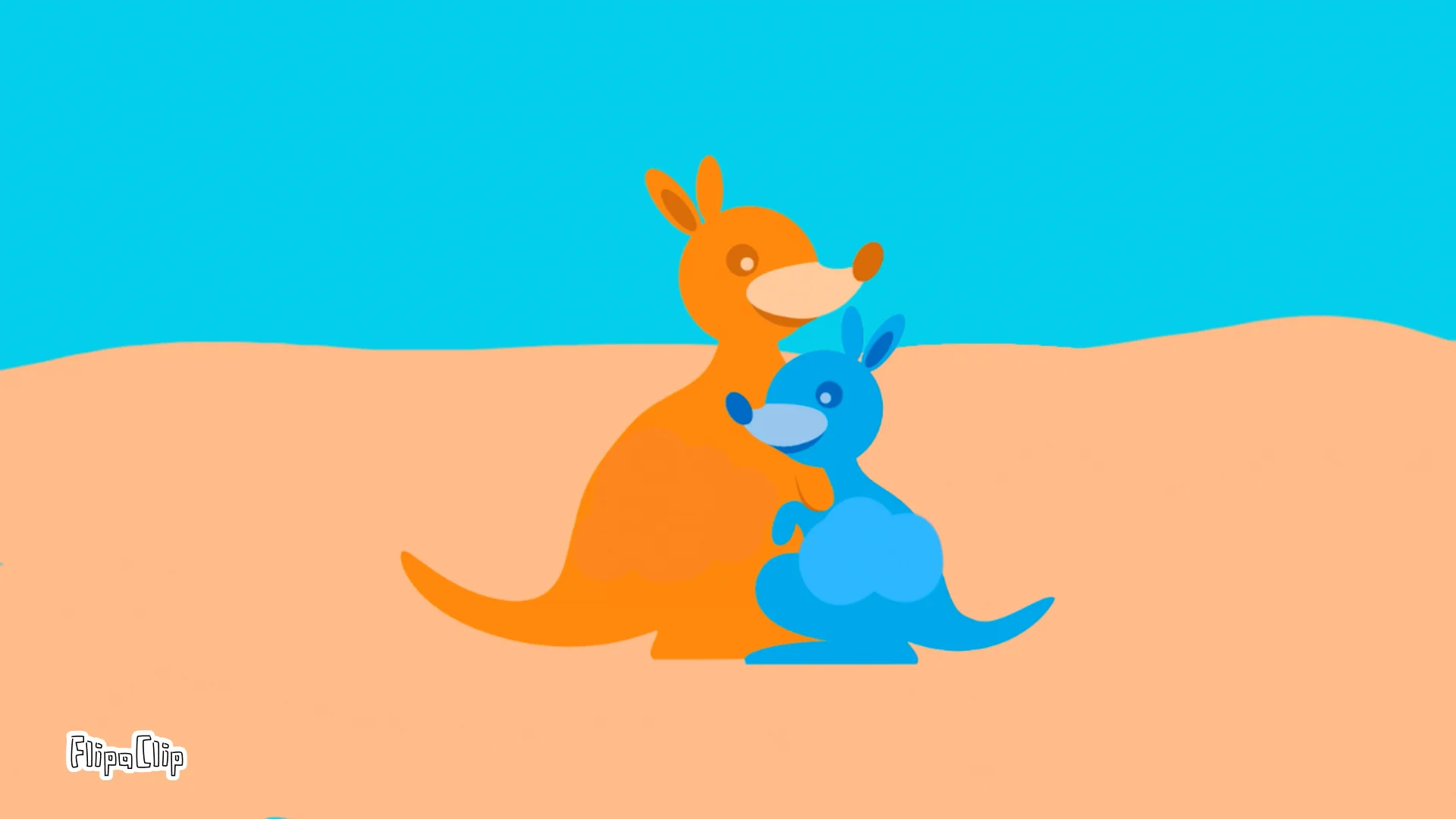 Nick Jr kangaroos logo 2003