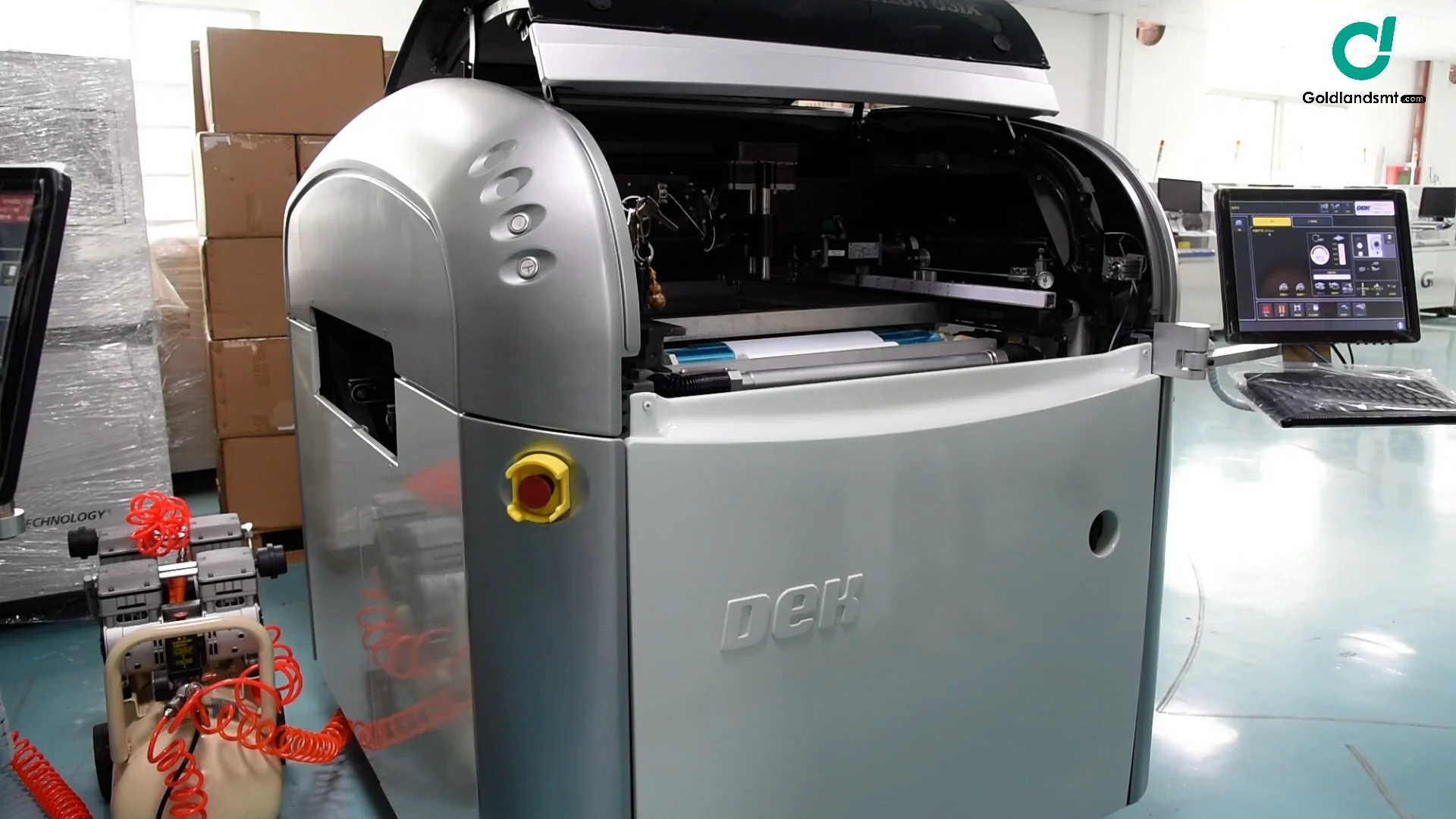 2013 vintage DEK Horizon 03iX SMT Screen Printer.mp4 on Vimeo