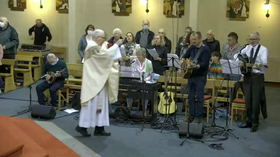 Fr Peter Casey's Retirement Mass from St. Felim's Church, Ballinagh ...